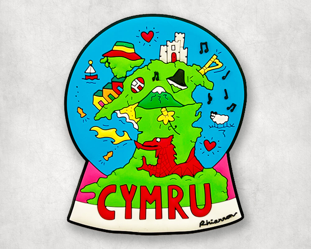 Welsh 3D Magnet Pack – Rhiannon Art