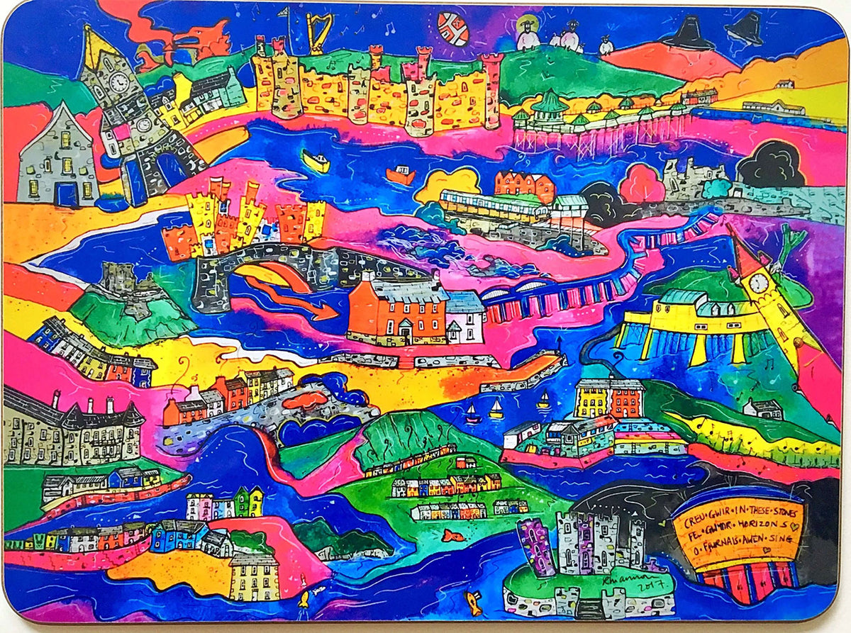 Rhiannon Art, A Welsh Dream Coaster