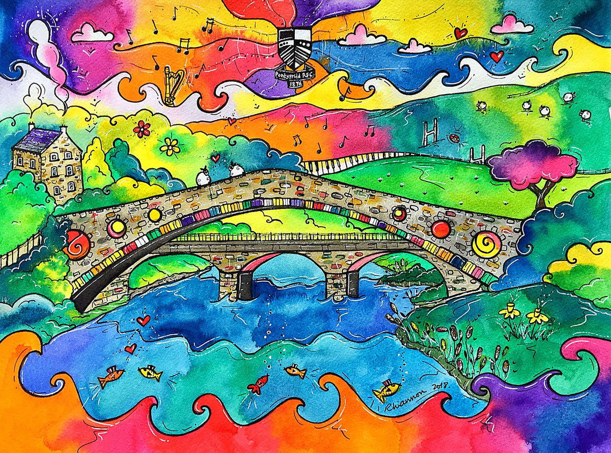 Rhiannon Art, Pontypridd, Printed Canvas